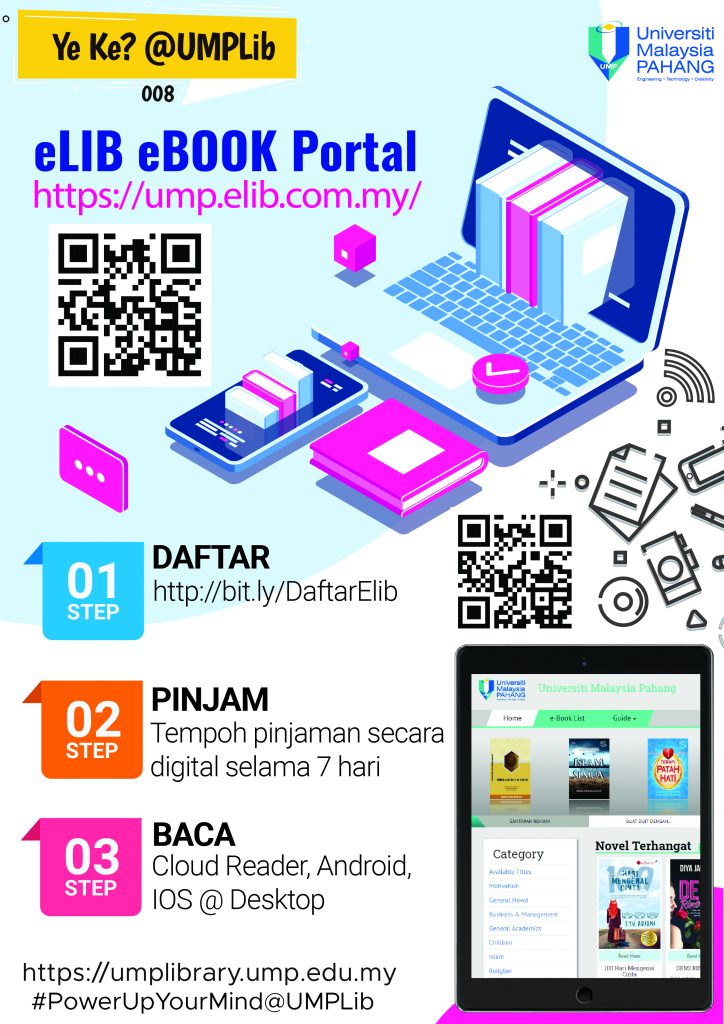 UMPLIB: PINJAM DAN BACA BUKU SECARA DIGITAL DI UMP LIBRARY – eLIB eBOOK ... UMPLIB: PINJAM DAN BACA BUKU SECARA DIGITAL DI UMP LIBRARY – eLIB eBOOK ...