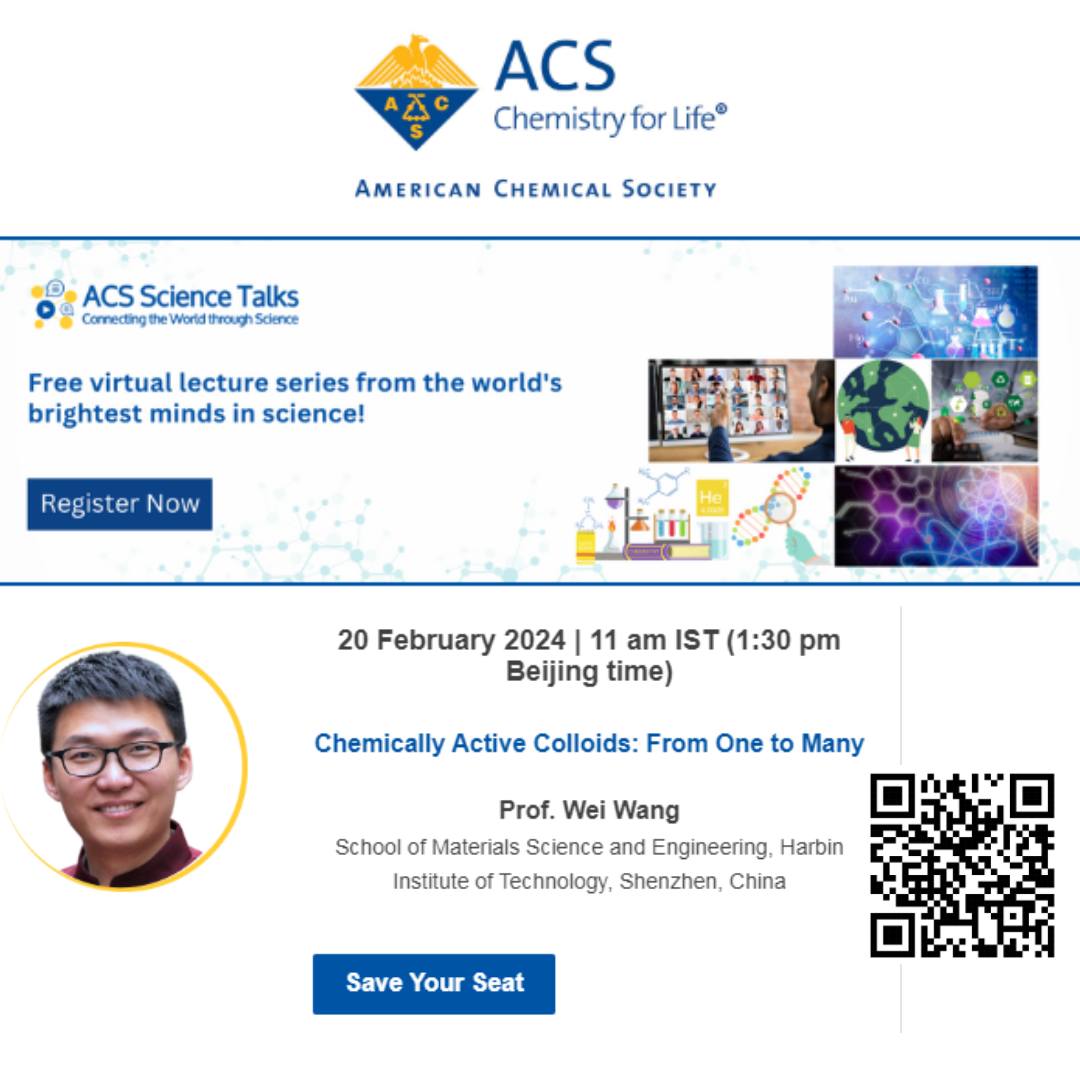 Acs Science Talks Virtual Lecture Series Umpsa Library