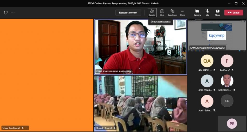 STEM Online: Python Programming 2022/9 SM Sains Tuanku Aishah Rohani ...