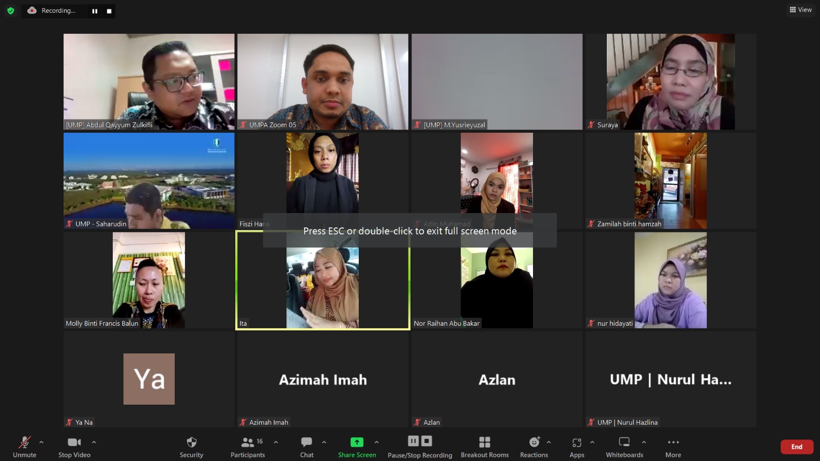 Penilaian Peserta Program MOF UMP – Smart Farming – Ir. Dr. Nurul ...