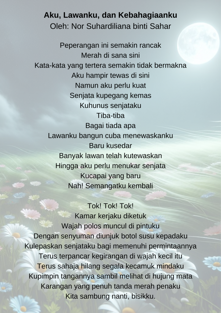 REACT@PBM – Ruangan Karya Kreatif Pengarang PBM, UMPSA