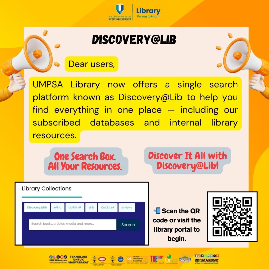About – UMPSA Library